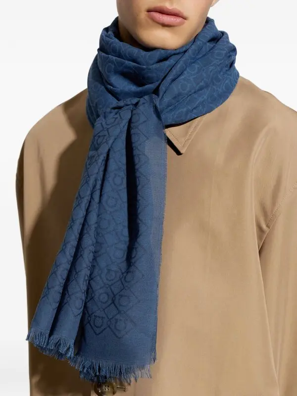FERRAGAMO Wool Scarf - Multicolor