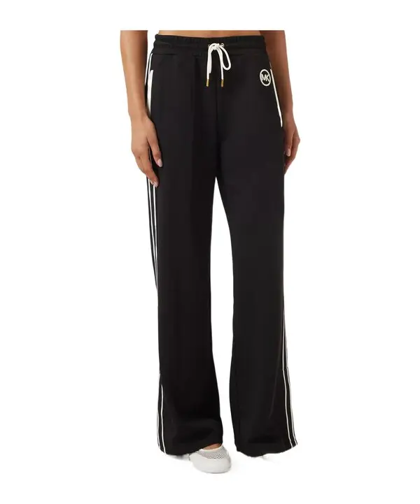 Michael Kors Contrast Trim Drawstring Sweatpants