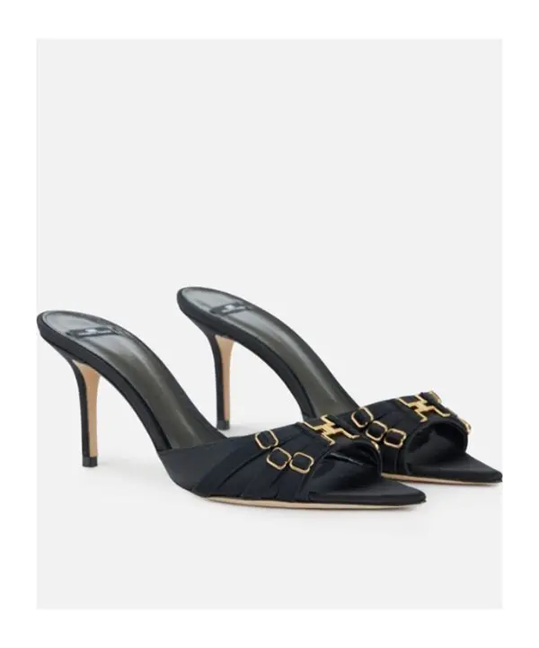 Elisabetta Franchi Buckled High-heeled Sandals