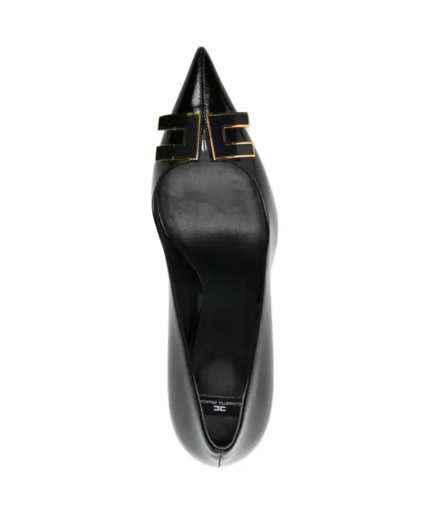 Elisabetta Franchi Logo-branded Stiletto Heels