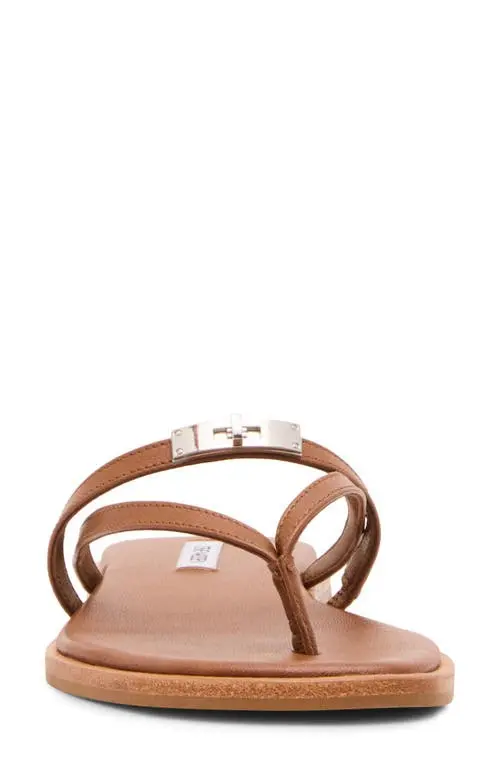 Steve Madden Catalina Flip Flop - Tan Leather