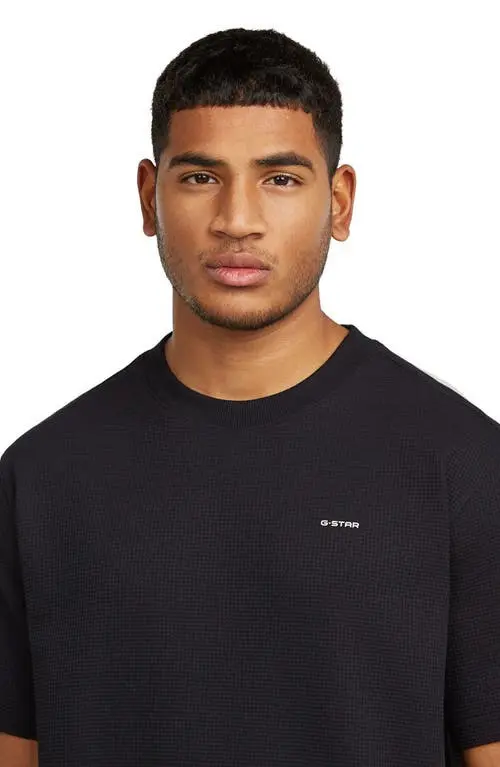 G-star Raw Regular Fit Waffle Stitch T-shirt