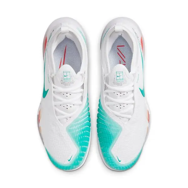Nike Court React Vapor Nxt 'white Washed Teal Red