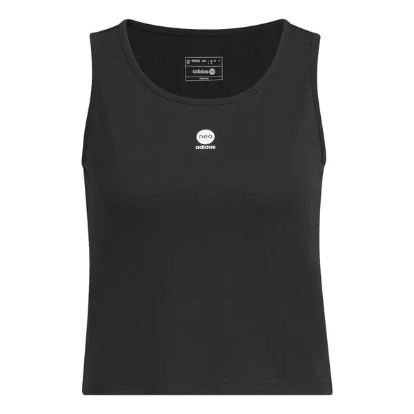 Adidas Neo Essentials Cropped Tank - Black