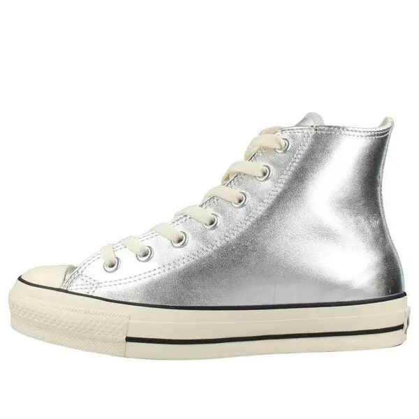 CONVERSE Chuck Taylor All Star High Top Sneakers - Silver/beige