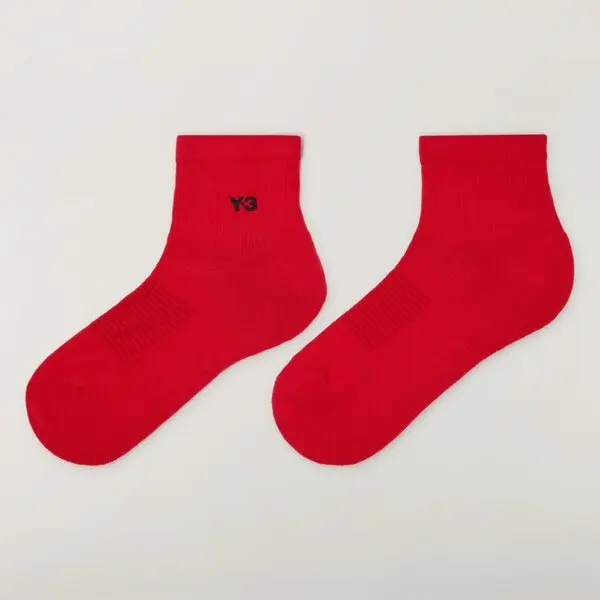 Adidas Y-3 Classic Low Socks Red