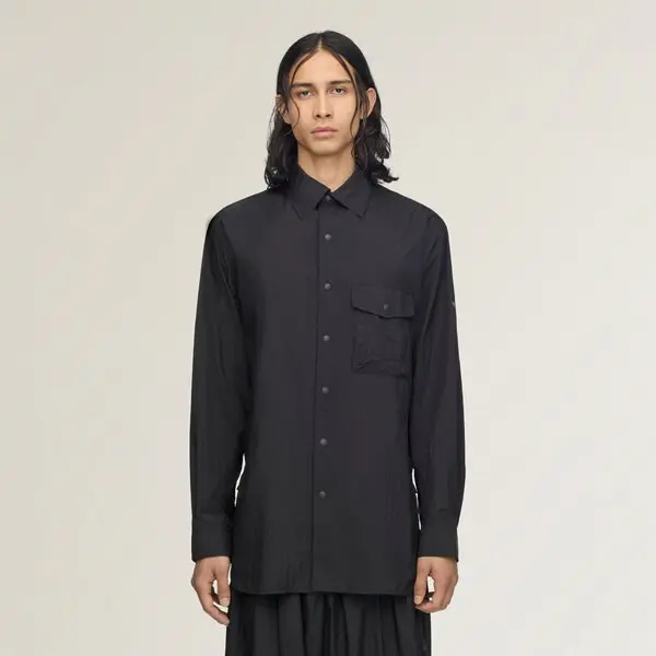Adidas Y-3 Gradient 3-stripes Nylon Overshirt
