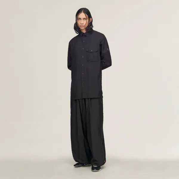 Adidas Y-3 Gradient 3-stripes Nylon Overshirt