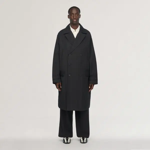 Adidas Y-3 Spun Nylon Cabban Coat
