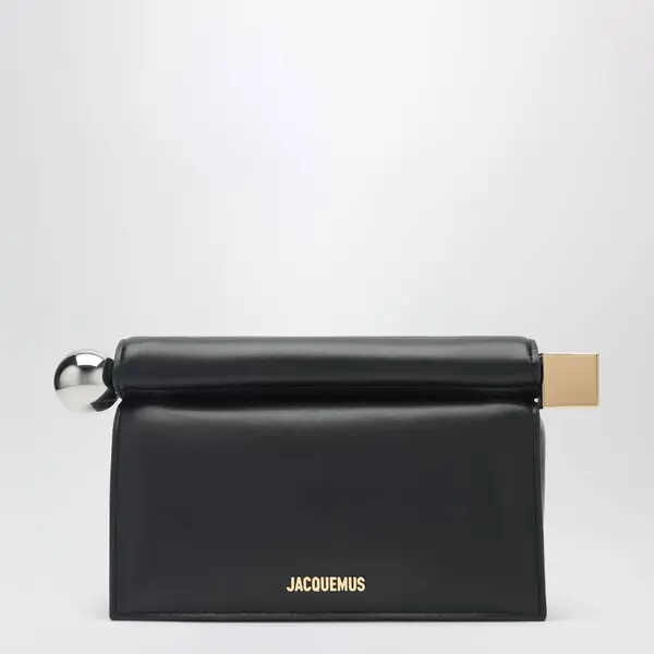 Jacquemus Rond Carre Pouch In Leather