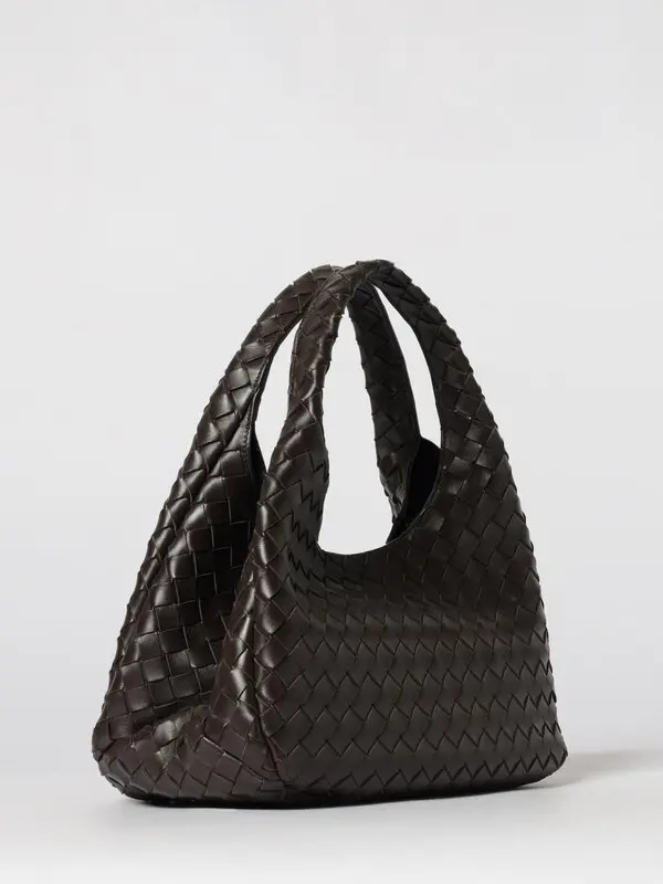 Bottega Veneta Woven Leather Shoulder Bag - Brown