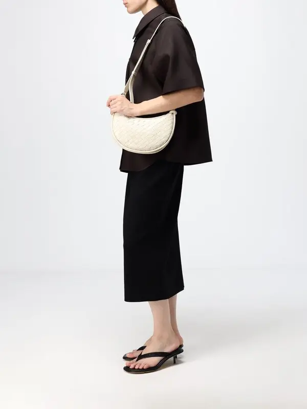 Bottega Veneta Crossbody Bag Ivory