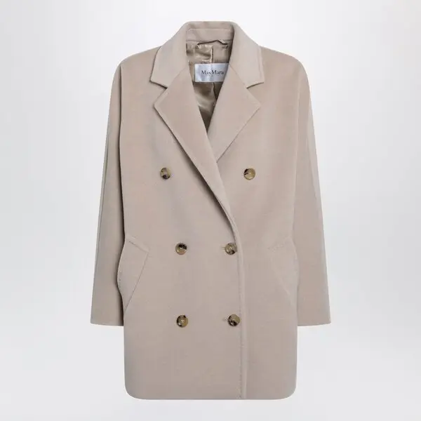 Max Mara Short 101801 Icon Coat - Cream