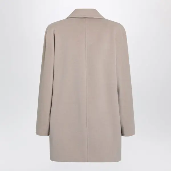 Max Mara Short 101801 Icon Coat - Cream