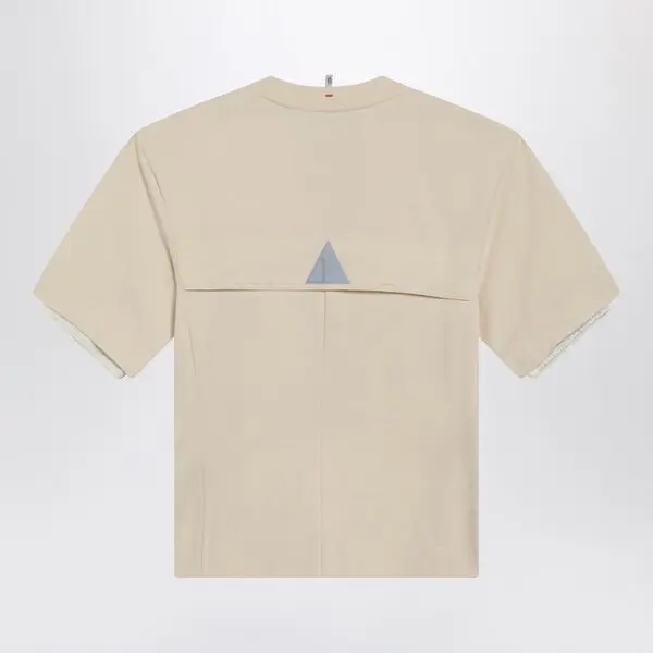Moncler Cotton-blend T-shirt With Logo Patch