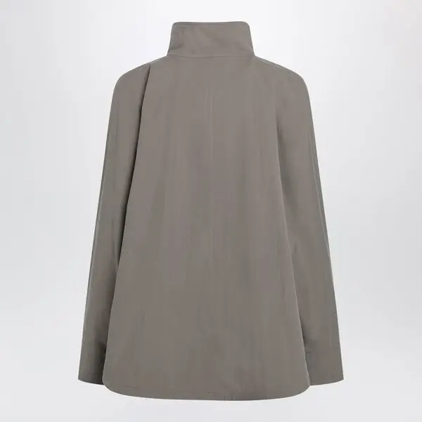 TOTEME Cotton Blend Windbreaker - Gray