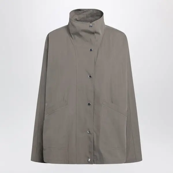 TOTEME Cotton Blend Windbreaker - Gray