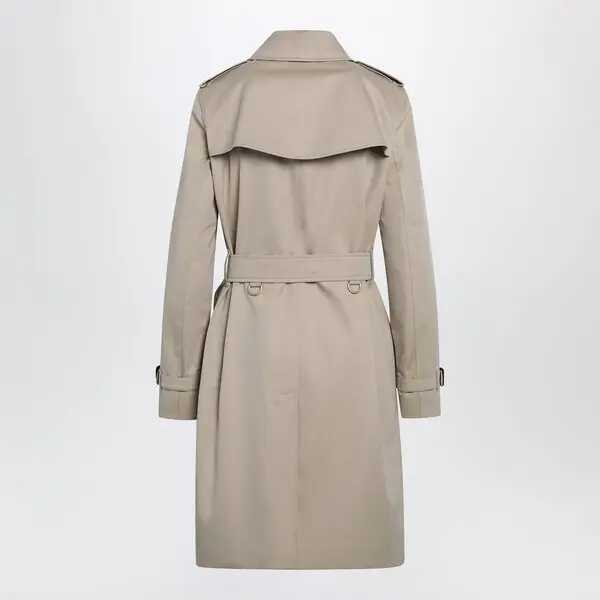 Burberry Double-breasted Cotton Gabardine Trench Coat