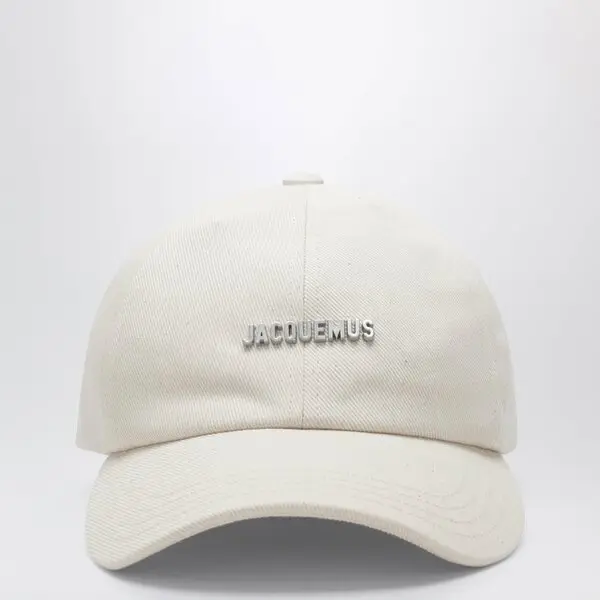 Jacquemus Baseball Cap With Logo Detail - White