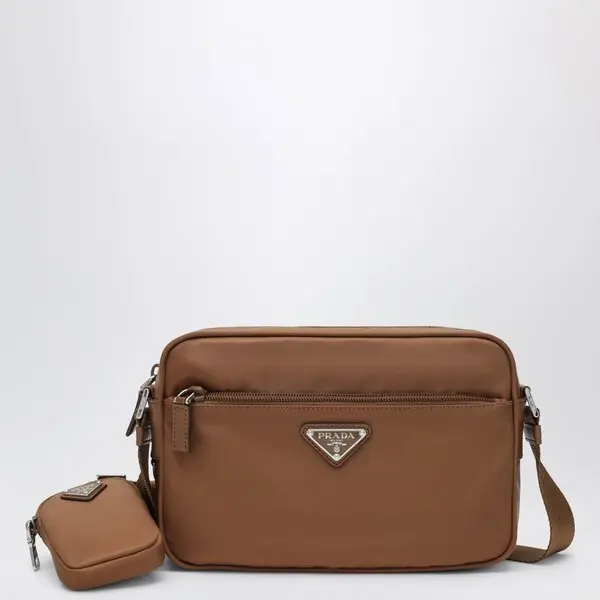 Prada Re-nylon Crossbody Bag - Brown