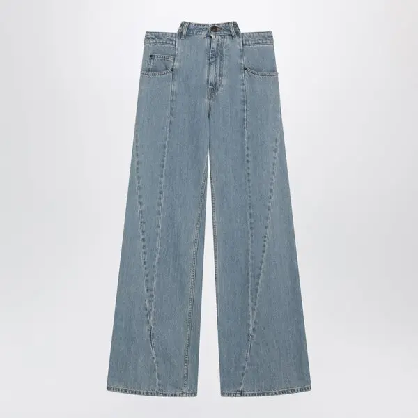 MAISON MARGIELA Stonewashed Straight-leg Denim Jeans - Blue