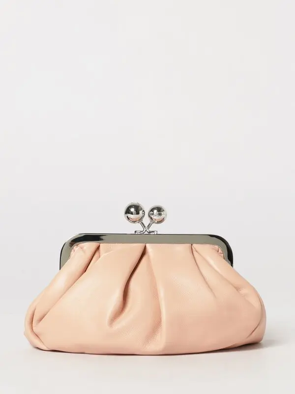 Max Mara Clasp Clutch - Pink