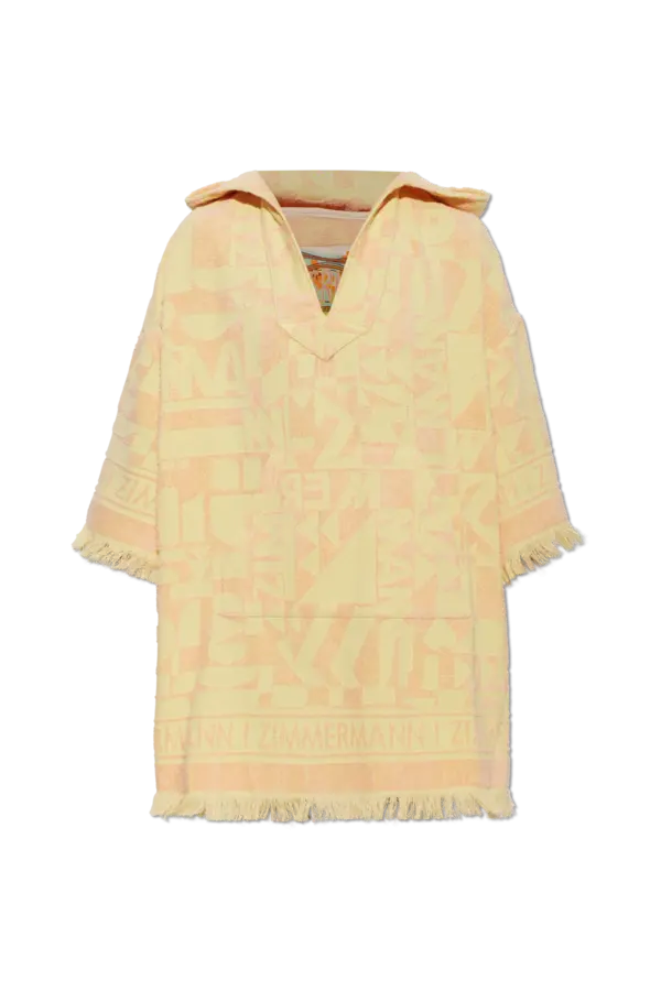 Zimmermann Solstice’ Terry Cotton Dress - Yellow