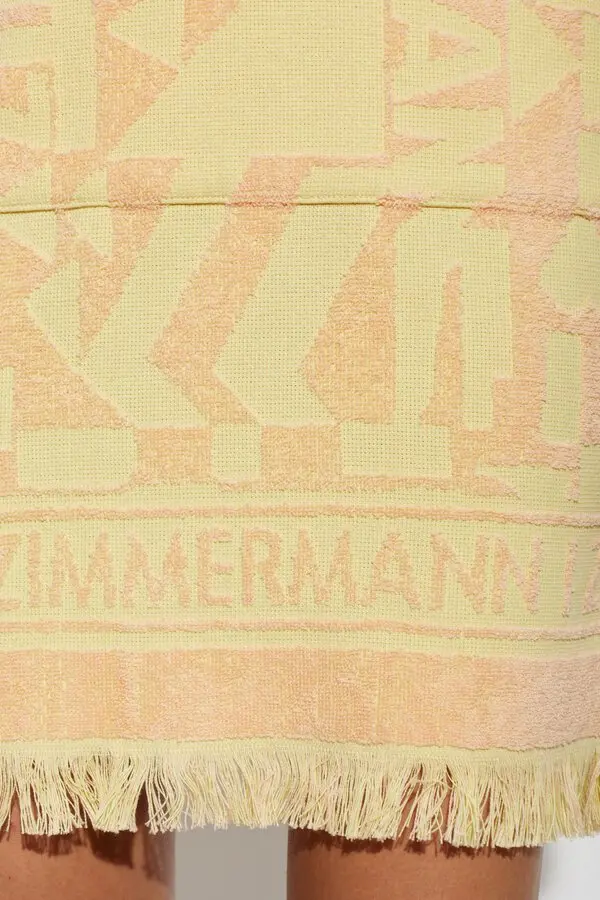Zimmermann Solstice’ Terry Cotton Dress