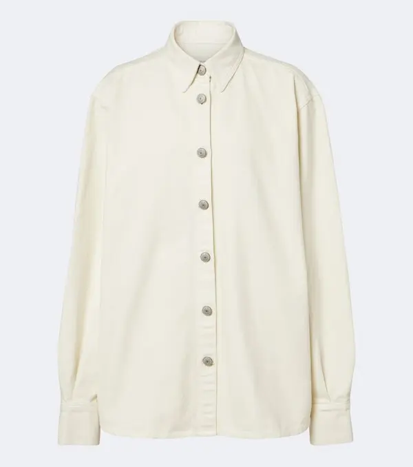 Magda Butrym Denim Shirt - Beige