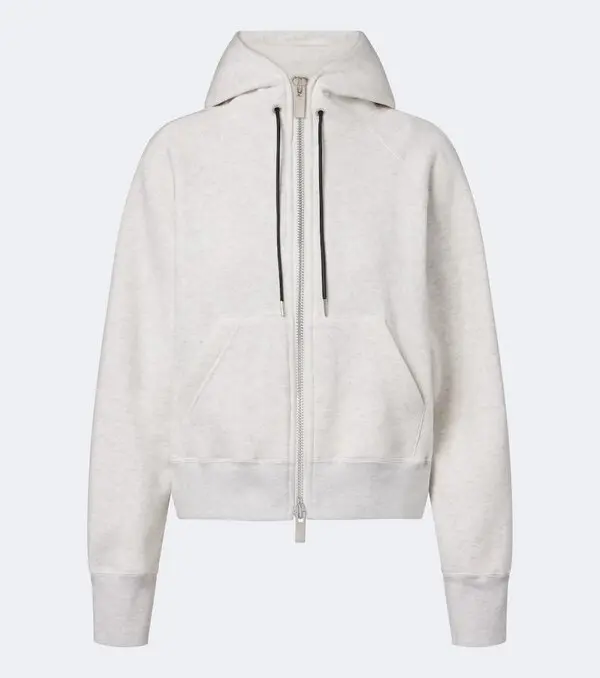 Sacai Cotton Jersey Hoodie