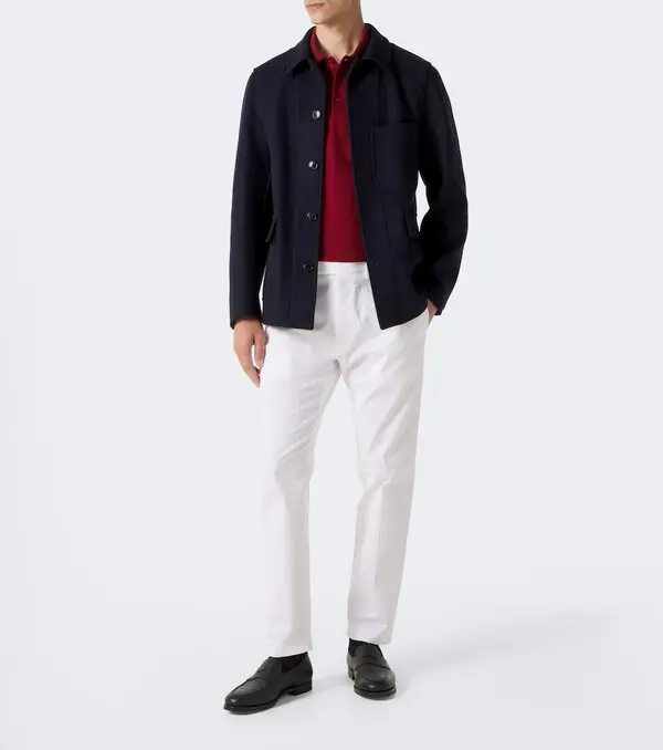 Burberry Check Cotton Piqu� Polo Shirt