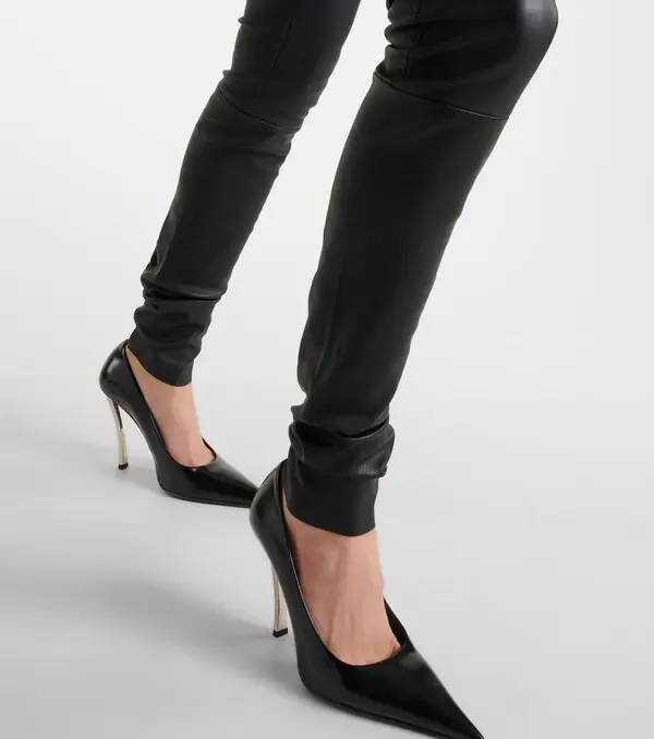 Stouls Carolyn Leather Leggings - Black