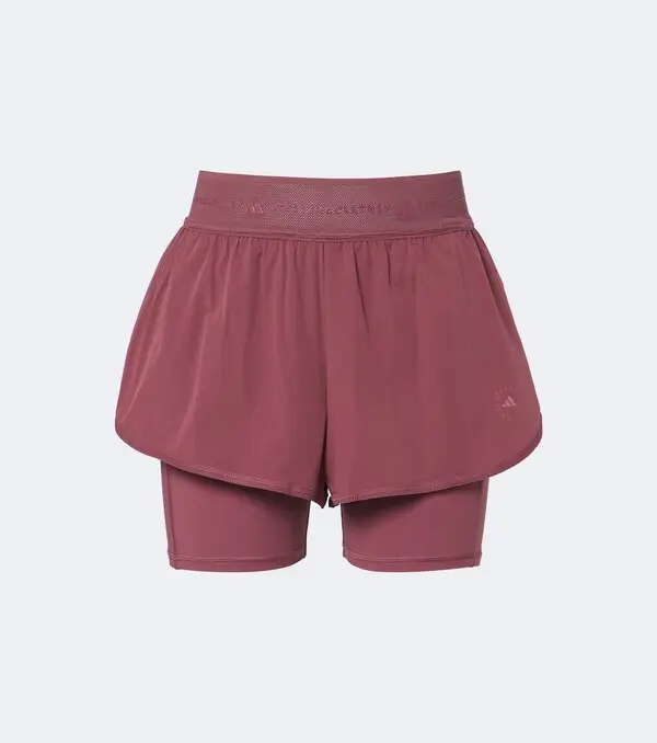 Adidas By Stella McCartney Logo Running Shorts - Pink