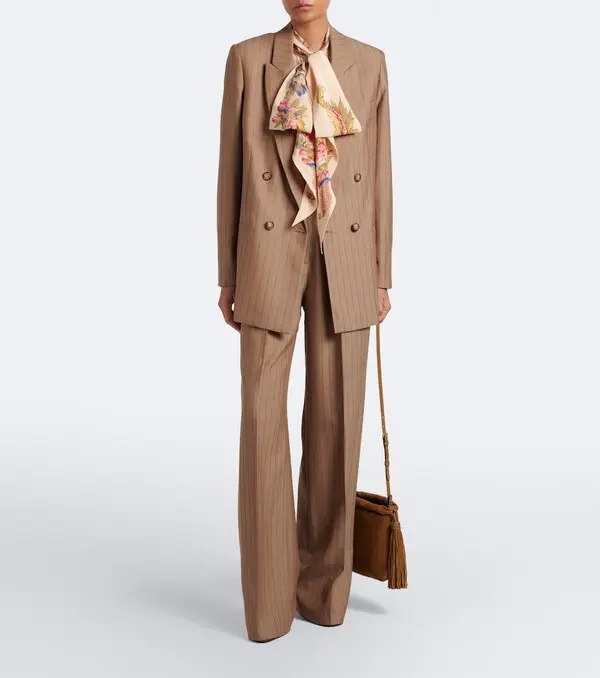 Etro Floral Silk Cr�pe De Chine Blouse