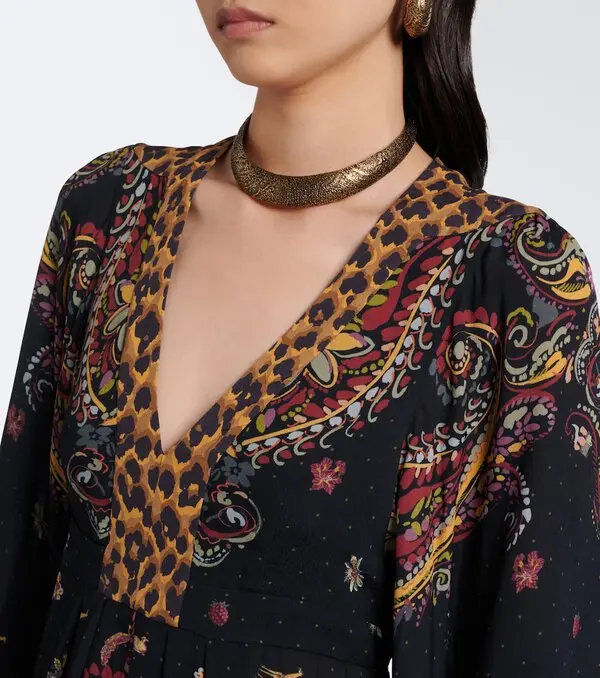 Etro Printed Maxi Dress