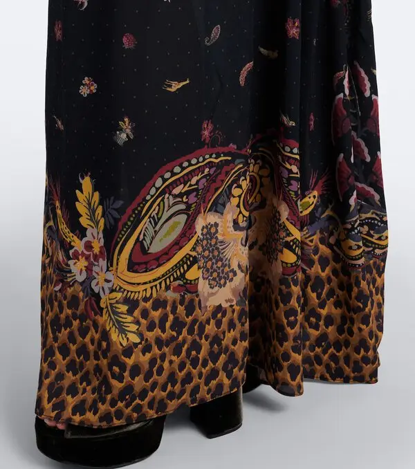 Etro Printed Maxi Dress