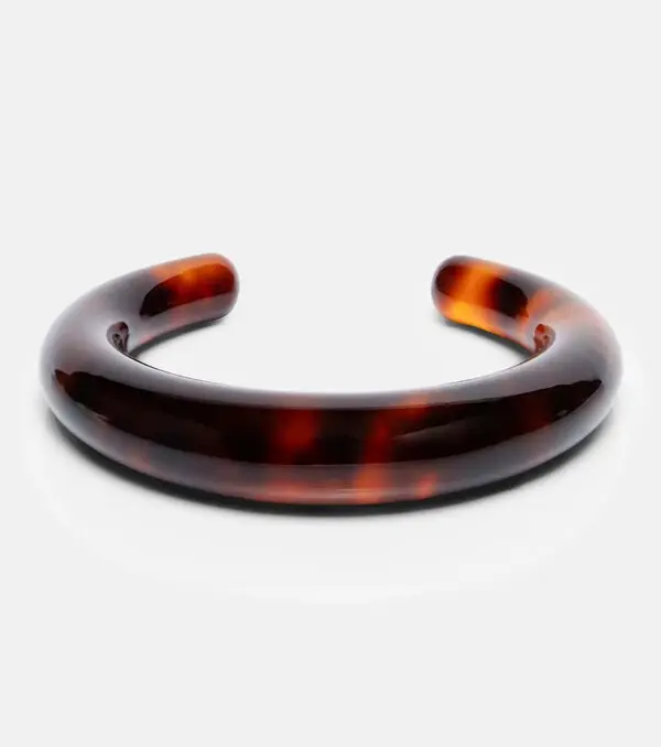 TOTEME Resin Cuff Bracelet - Brown