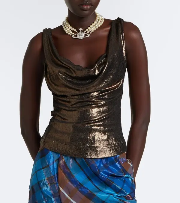 VIVIENNE WESTWOOD Anna Draped Tank Top