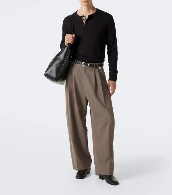 Burberry Cotton Henley Shirt