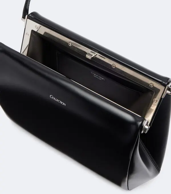 Calvin Klein Tina Small Leather Shoulder Bag