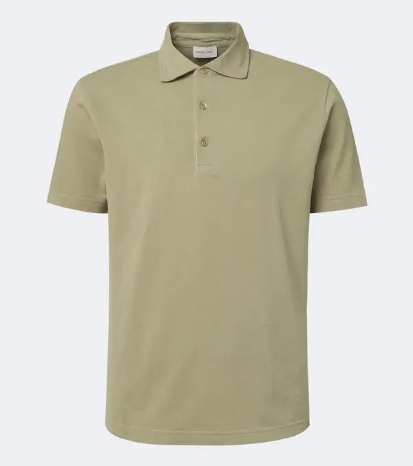 Frescobol Carioca Cotton Piqué Polo Shirt - Green