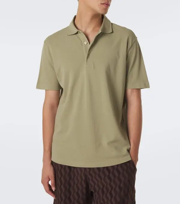 Frescobol Carioca Cotton Piqué Polo Shirt