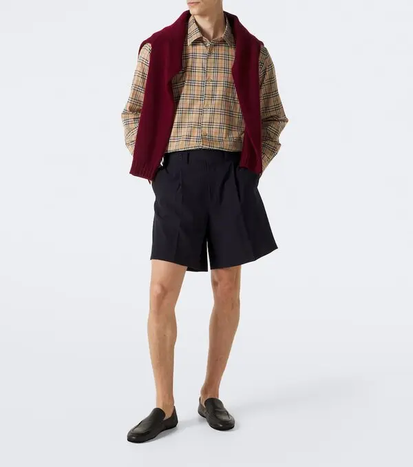 Burberry Check Cotton Shirt