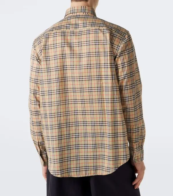 Burberry Check Cotton Shirt