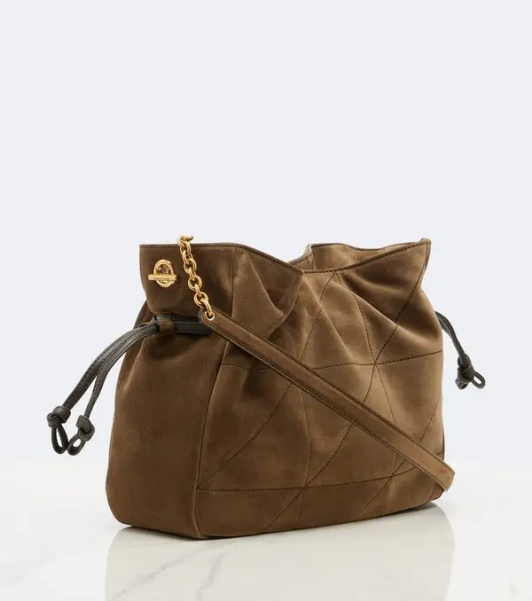 Saint Laurent Jamie Suede Shoulder Bag