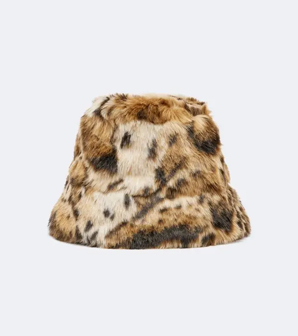 Etro Leopard-print Bucket Hat - Brown