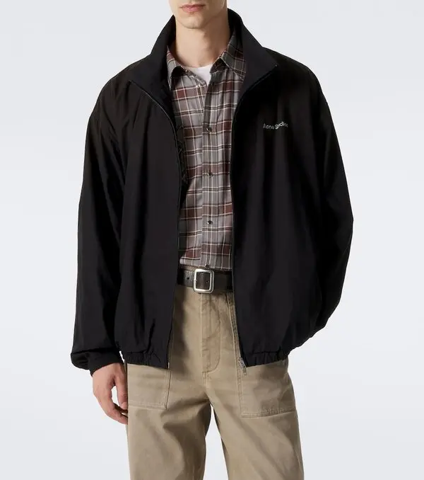 Acne Studios Cotton Poplin Jacket - Black