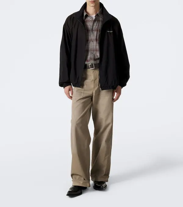 Acne Studios Cotton Poplin Jacket - Black