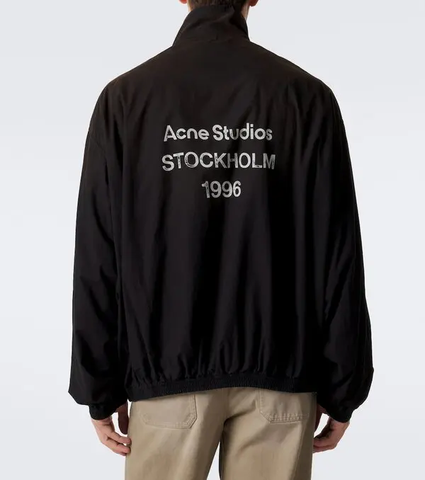 Acne Studios Cotton Poplin Jacket - Black