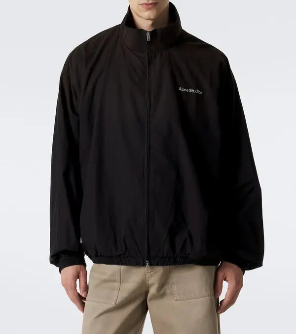 Acne Studios Cotton Poplin Jacket - Black